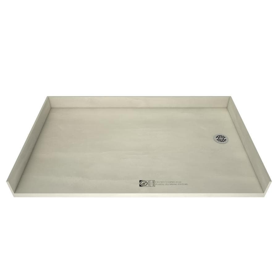 Tile Ready 54"L x 30"W Barrier Free Black Shower Floor at Lowes.com