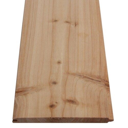 EverTrue 3.5-in x 8-ft Cedar Wall Plank at Lowes.com