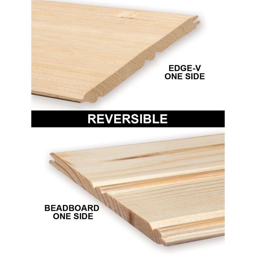 Design Innovations Rustic pine/spruce 3.5-in x 8-ft Natural wood Pine ...