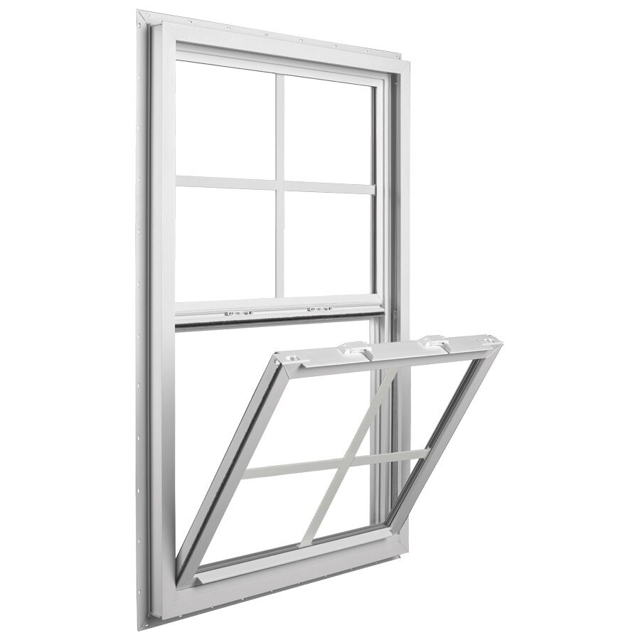 New Construction 27.5-in x 53.5-in x 2.75-in Jamb White Vinyl Single ...