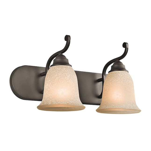 Kichler Camerena 2-Light 18-in Olde Bronze Bell Vanity Light at Lowes.com Kichler Camerena 2-Light 18-in Olde Bronze Bell Vanity Light at Lowes.com