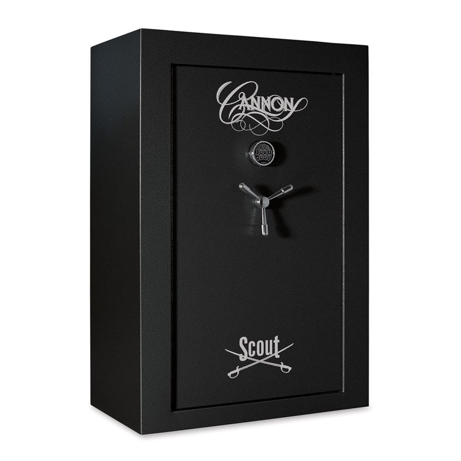 Cannon Safe Scout 48-Gun Electronic/Keypad Fire Resistant Gun Safe in ...