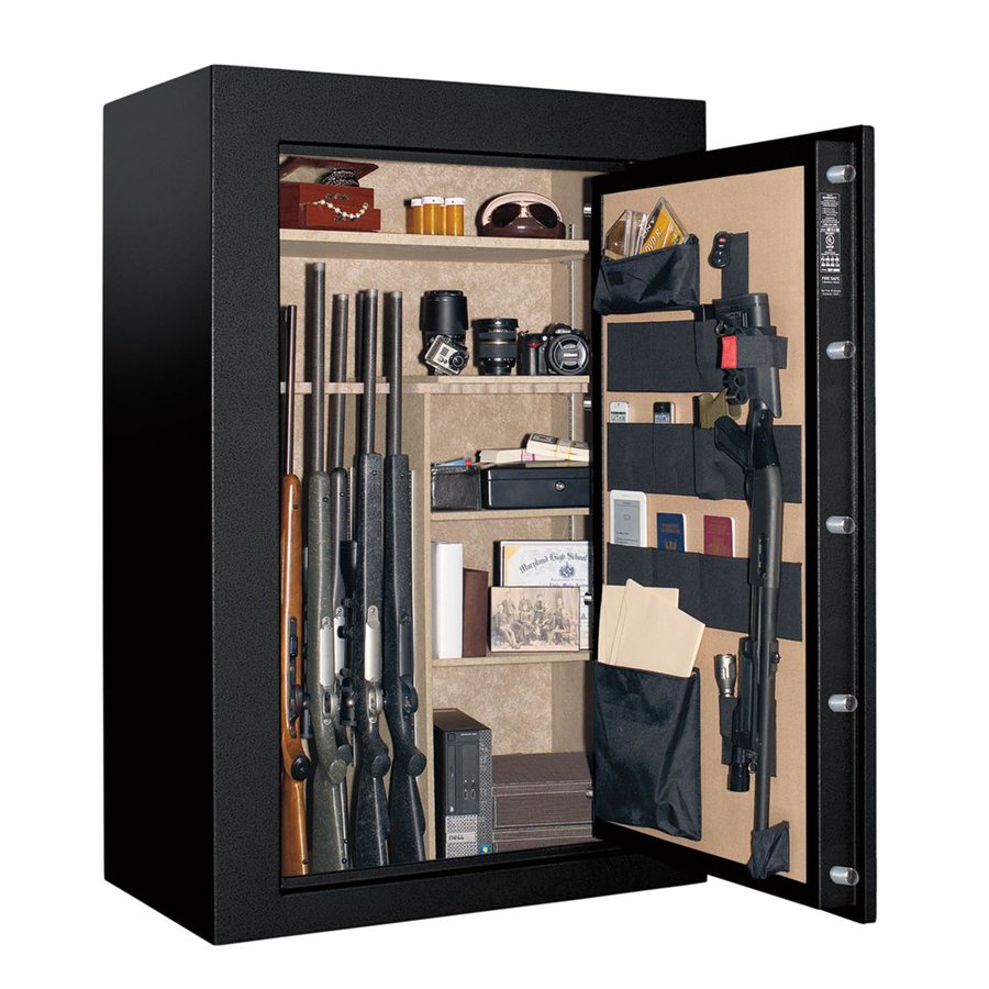 Cannon Safe Scout 48-Gun Electronic/Keypad Fire Resistant Gun Safe in ...