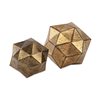 Imax Worldwide Set of 2 Iron Geodesic Balls at Lowes.com