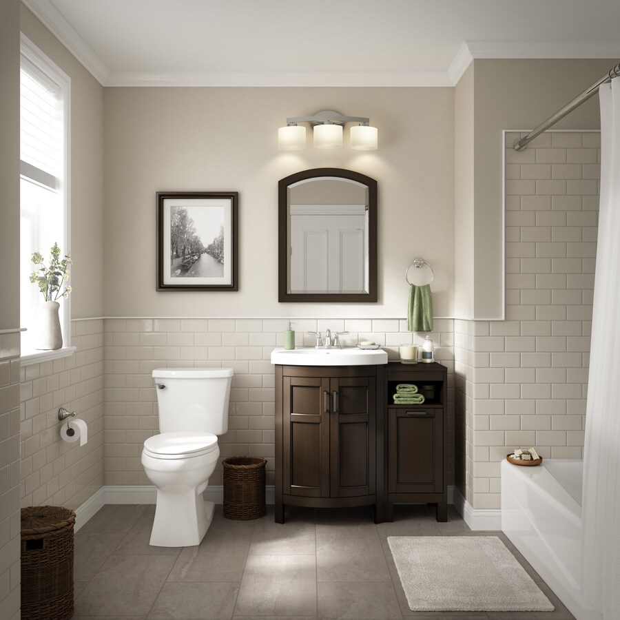 Shop Style Selections Morecott Brown Bathroom Collection at Lowes.com