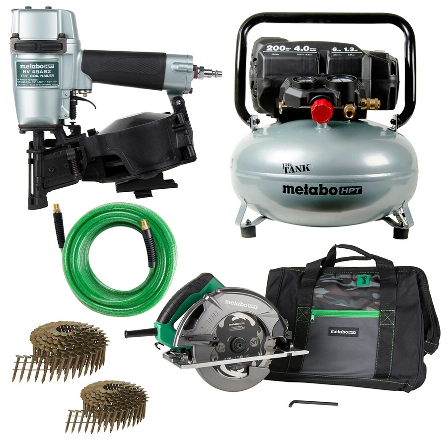 Shop Metabo HPT Pneumatic Roofing Project at Lowes.com