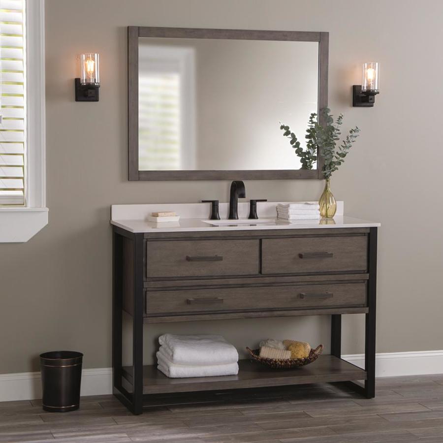 Shop allen + roth Belluno Tawny Bathroom Collection at Lowes.com
