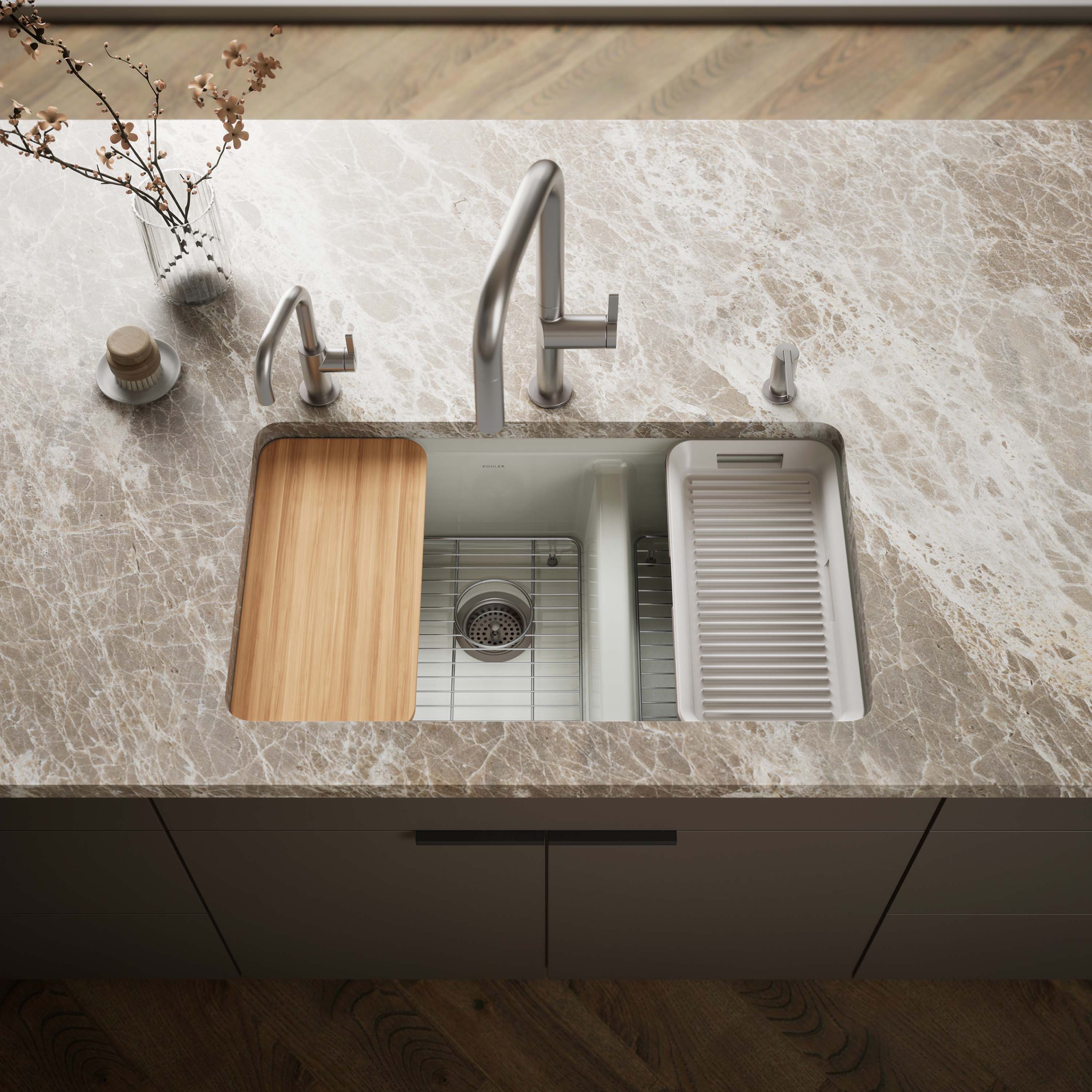 Cast iron Gray Kitchen Sinks at Lowes.com