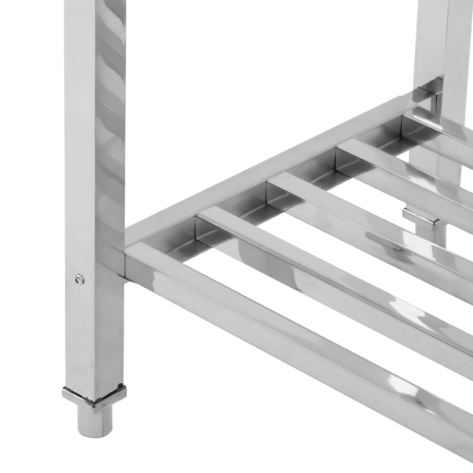 Qeetex NSF-Certified 24x60 Inch Stainless Steel Table Heavy Duty ...