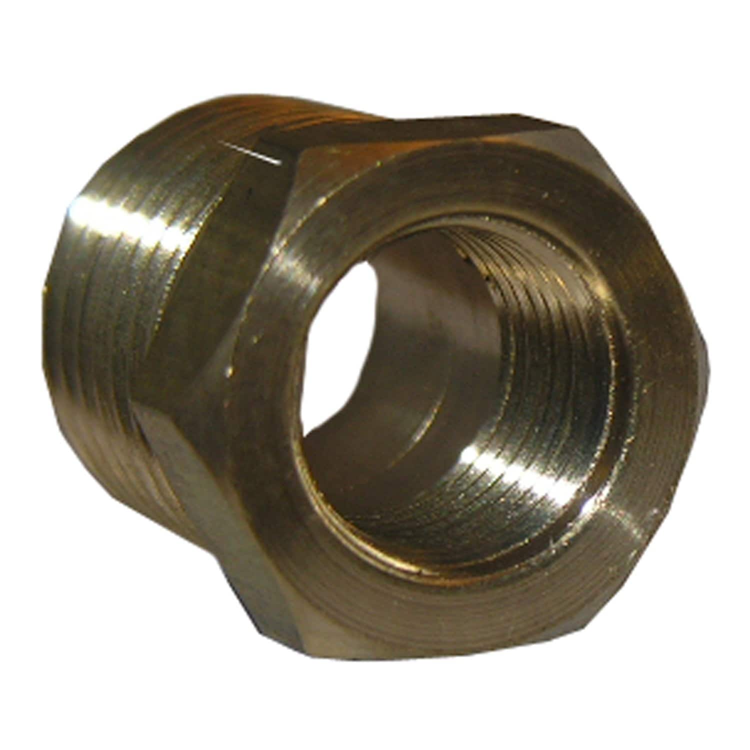 LASCO 17-9243 Brass Reducing Hex Bushing 3/8-Inch male x 1/8-Inch ...
