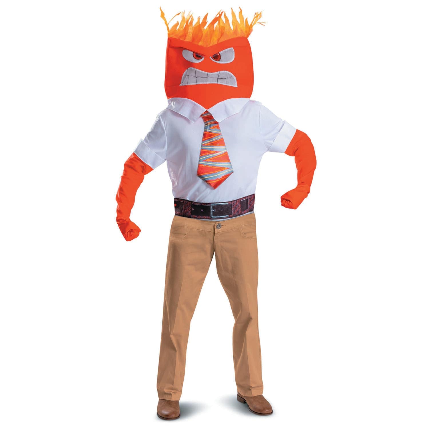 Disguise Mens Disney Pixar's Inside Out 2 Anger Costume - Size XX Large ...