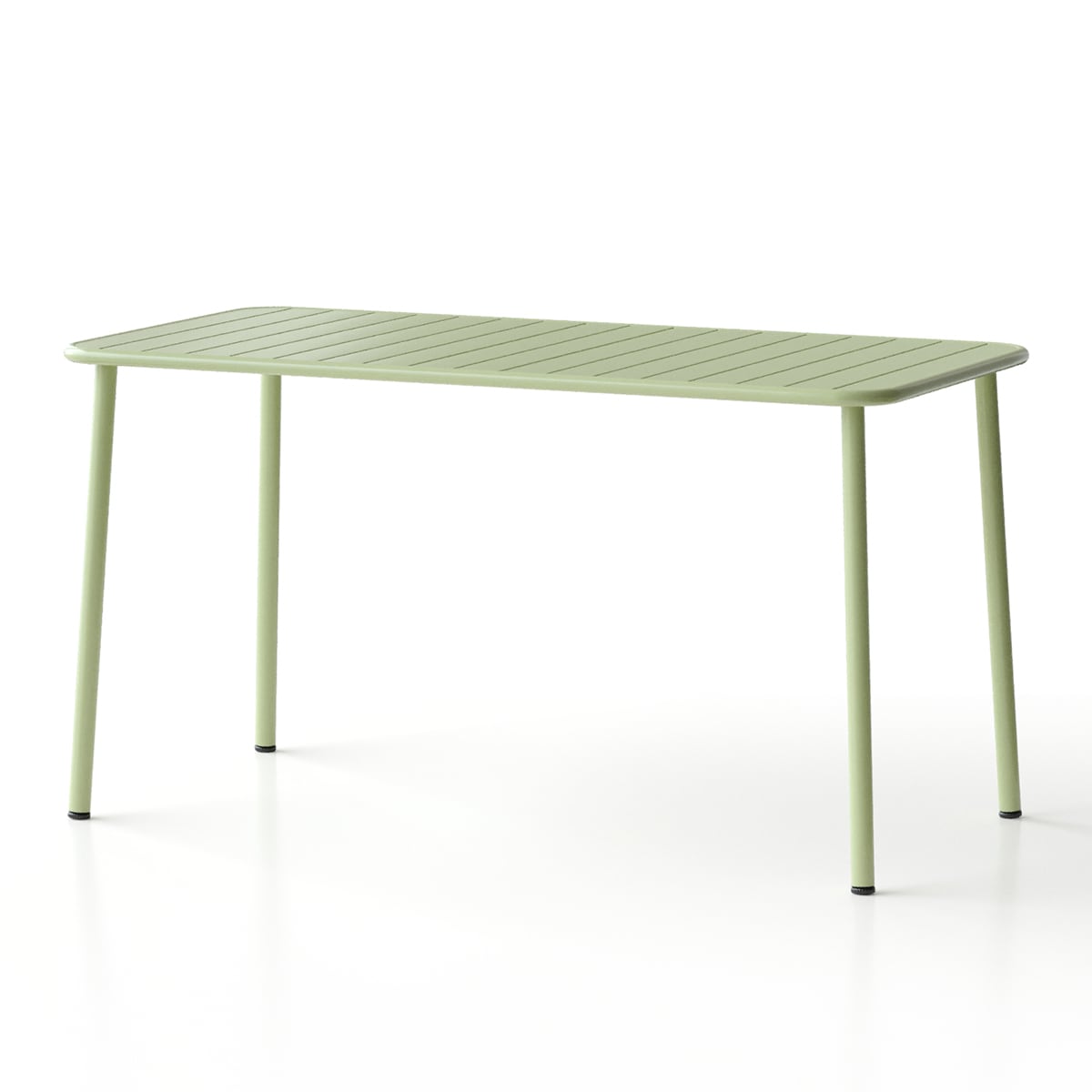 Tatayosi Patio long table (green) outdoor dining table villa courtyard ...