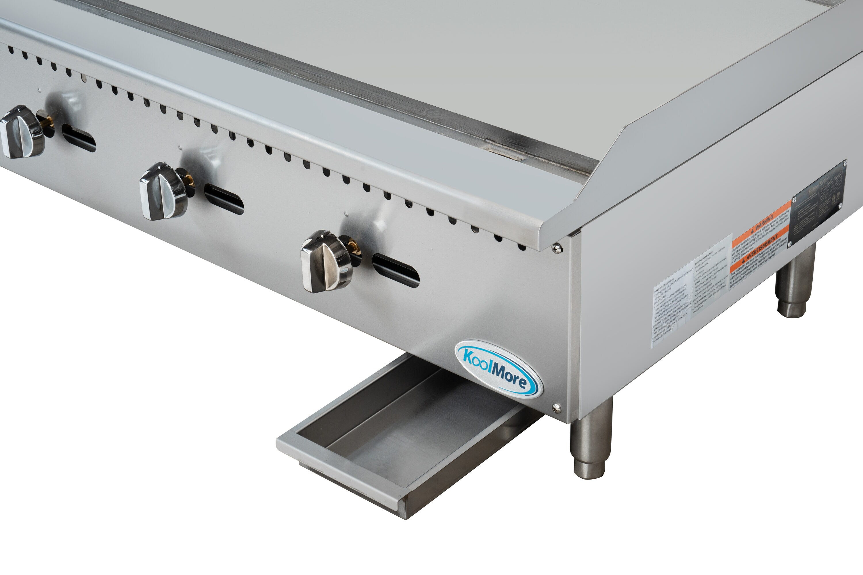 KoolMore 48 Inch Natural Gas Griddle 90,000 BTU Four Burners in the ...