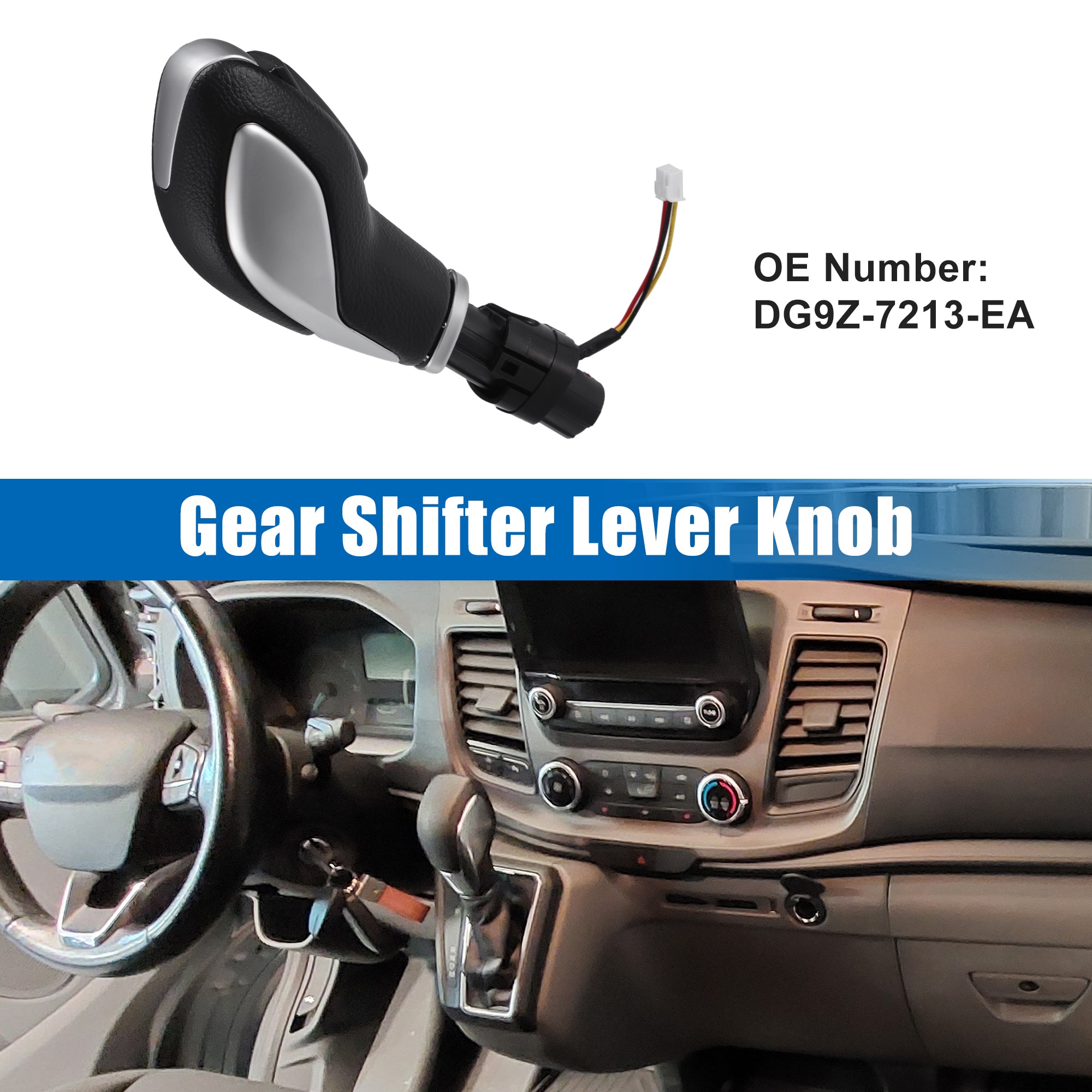Unique Bargains Automatic Gear Shift Knob Handle Gear Shifter Lever ...
