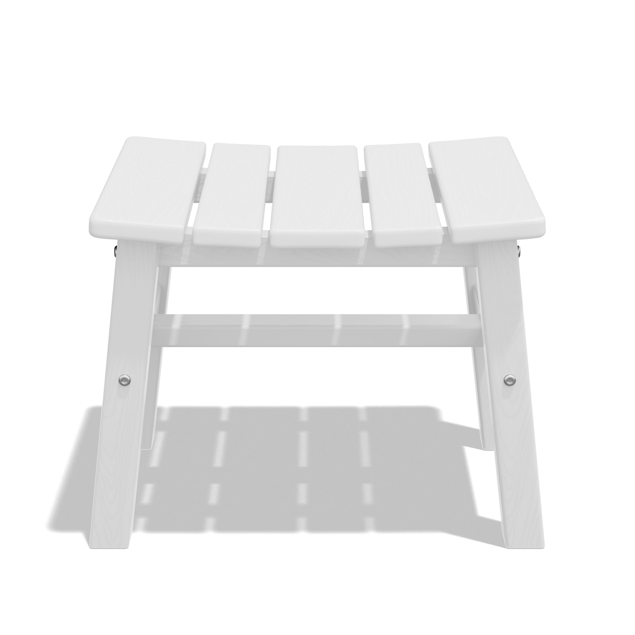 JEAREY PE Patio Ottoman Footrest Stool 2in1 Outdoor Footrest Extra Seat ...