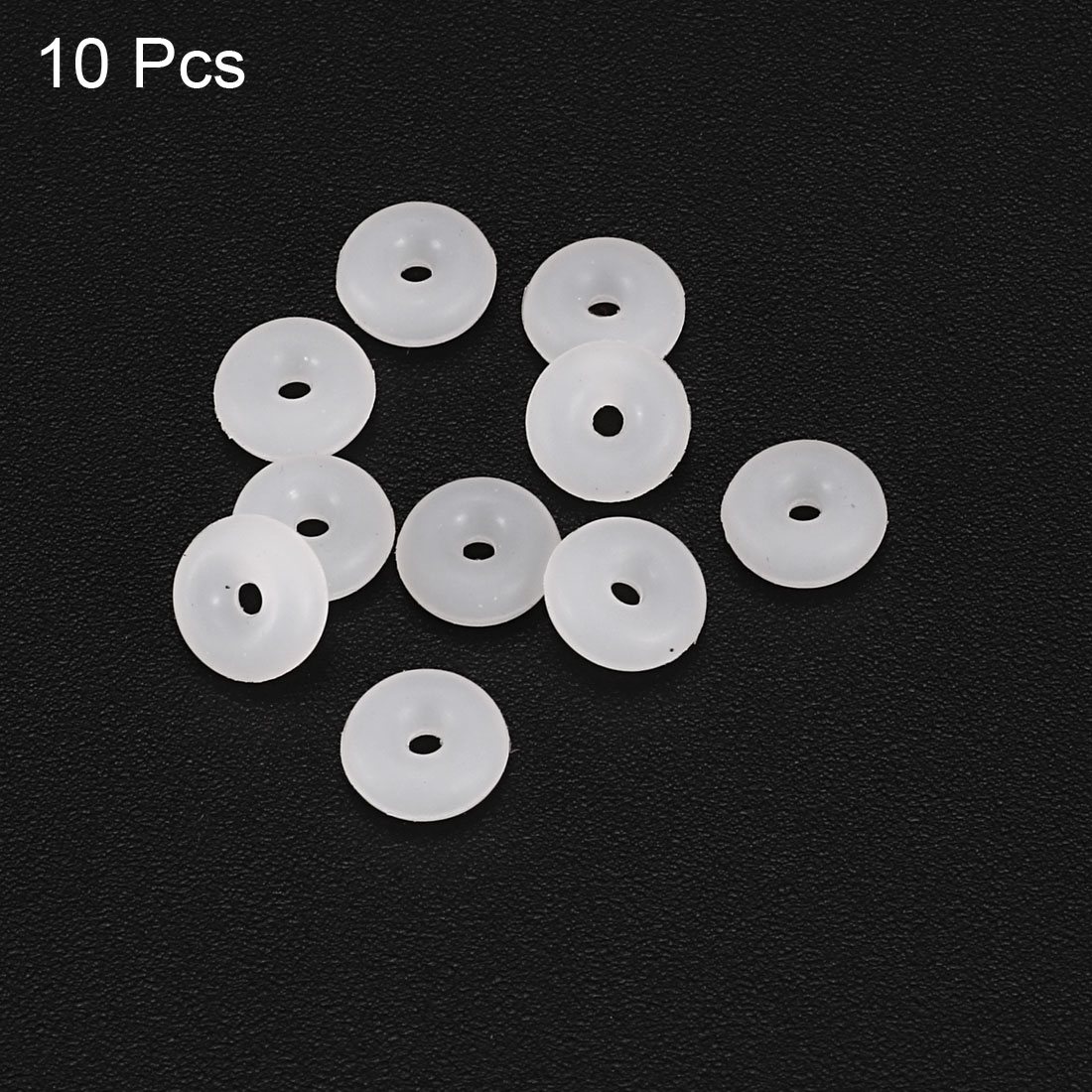 Unique Bargains Silicone O-Rings 6mm OD 1.2mm ID 2.4mm Width VMQ Seal ...