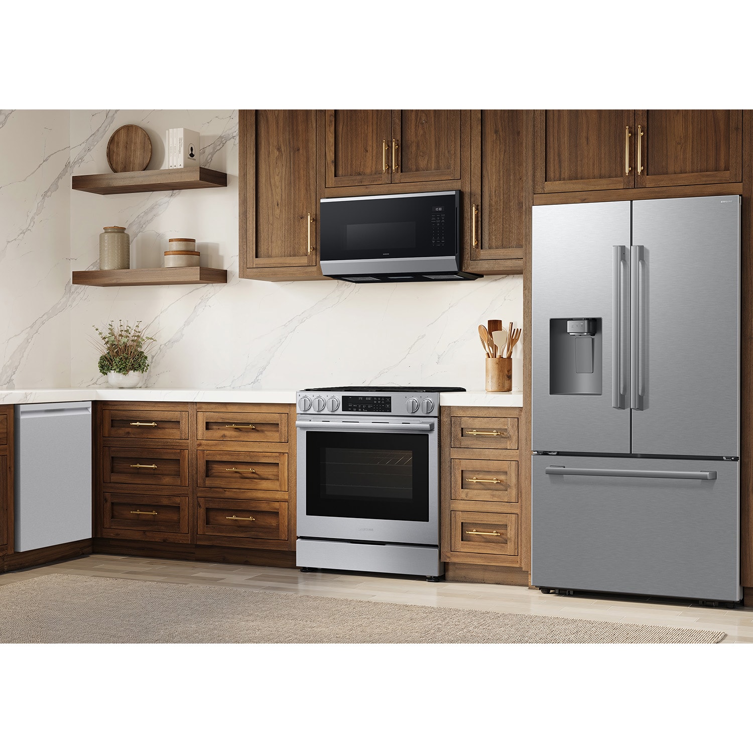 Samsung 24-in Top Control Built-in Dishwasher ( Fingerprint Resistant ...