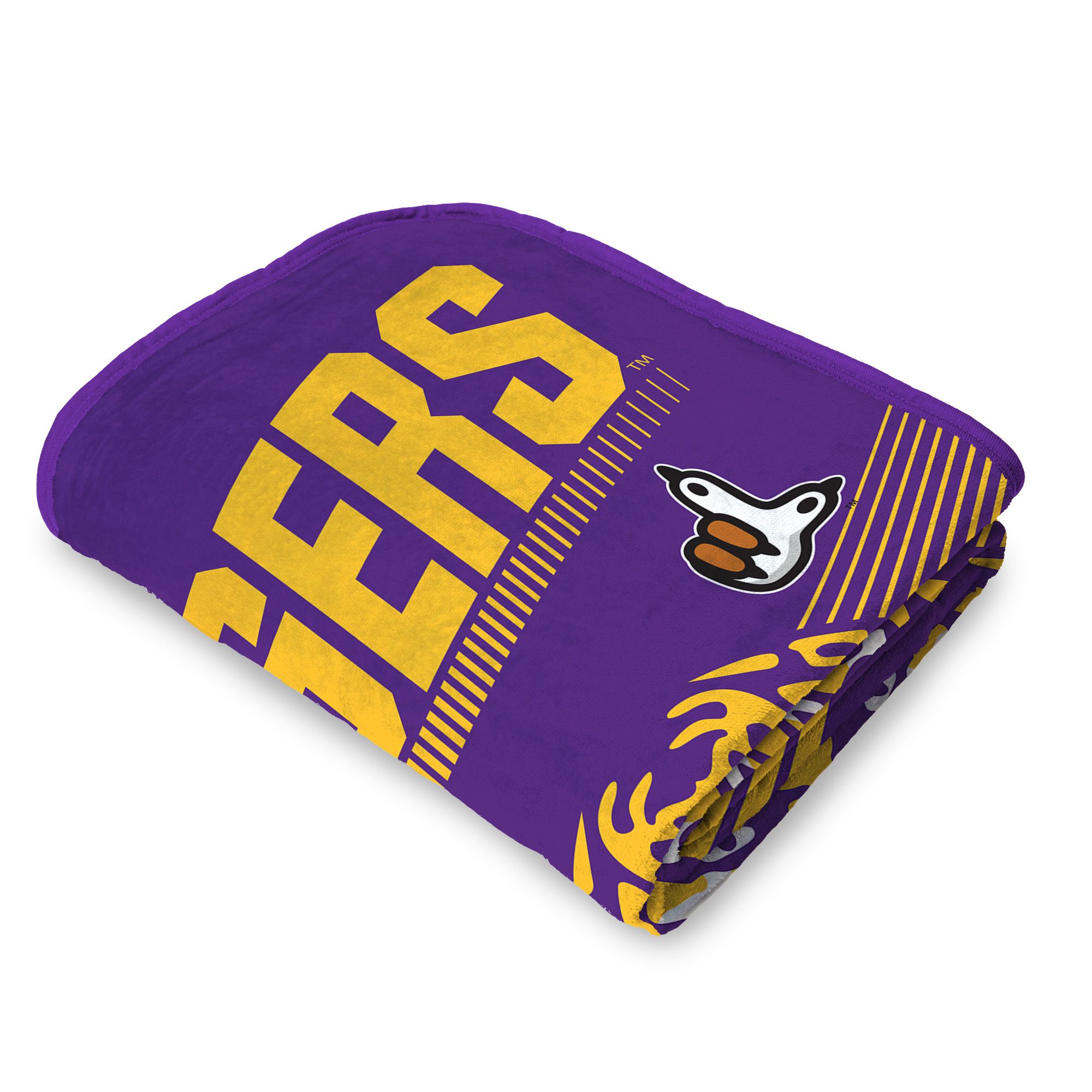 Sweet Home Collection NCAA LSU Tigers 60 x 80 Microfiber Raschel Plush ...