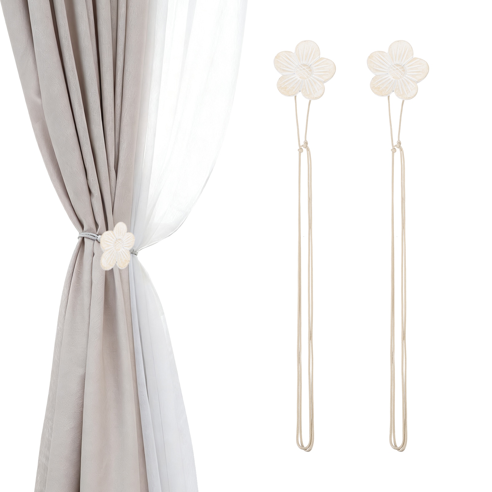 PATIKIL Curtain Tiebacks & Holdbacks at Lowes.com