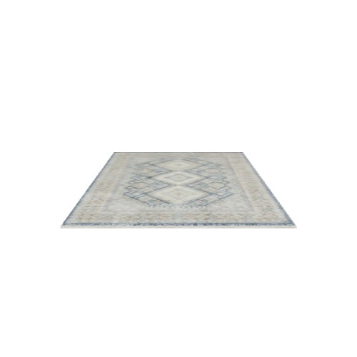allen + roth Blue Gem 5 X 7 (ft) Navy-ivory Indoor Area Rug 2-15337-496 ...