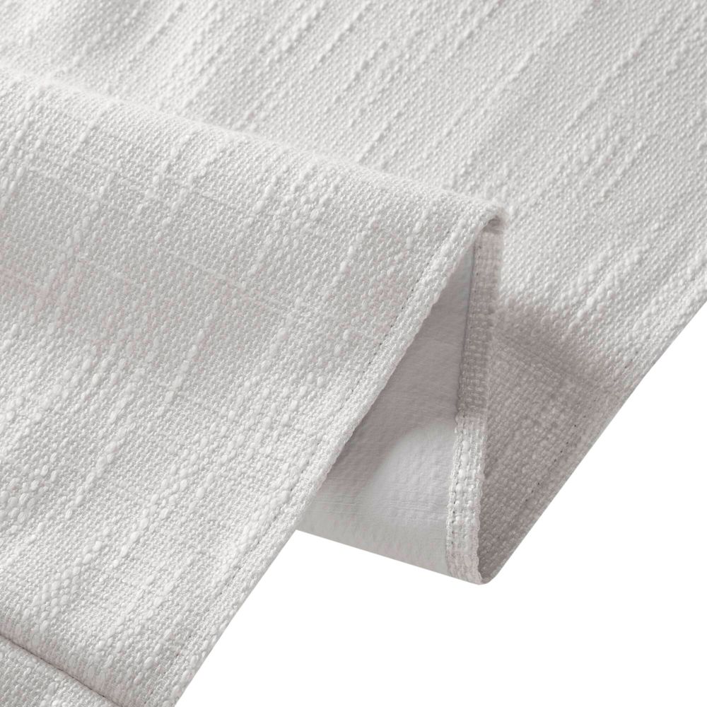Blisstyle S 27x64 Inch Total Blackout Cordless Roman Shade White Linen ...