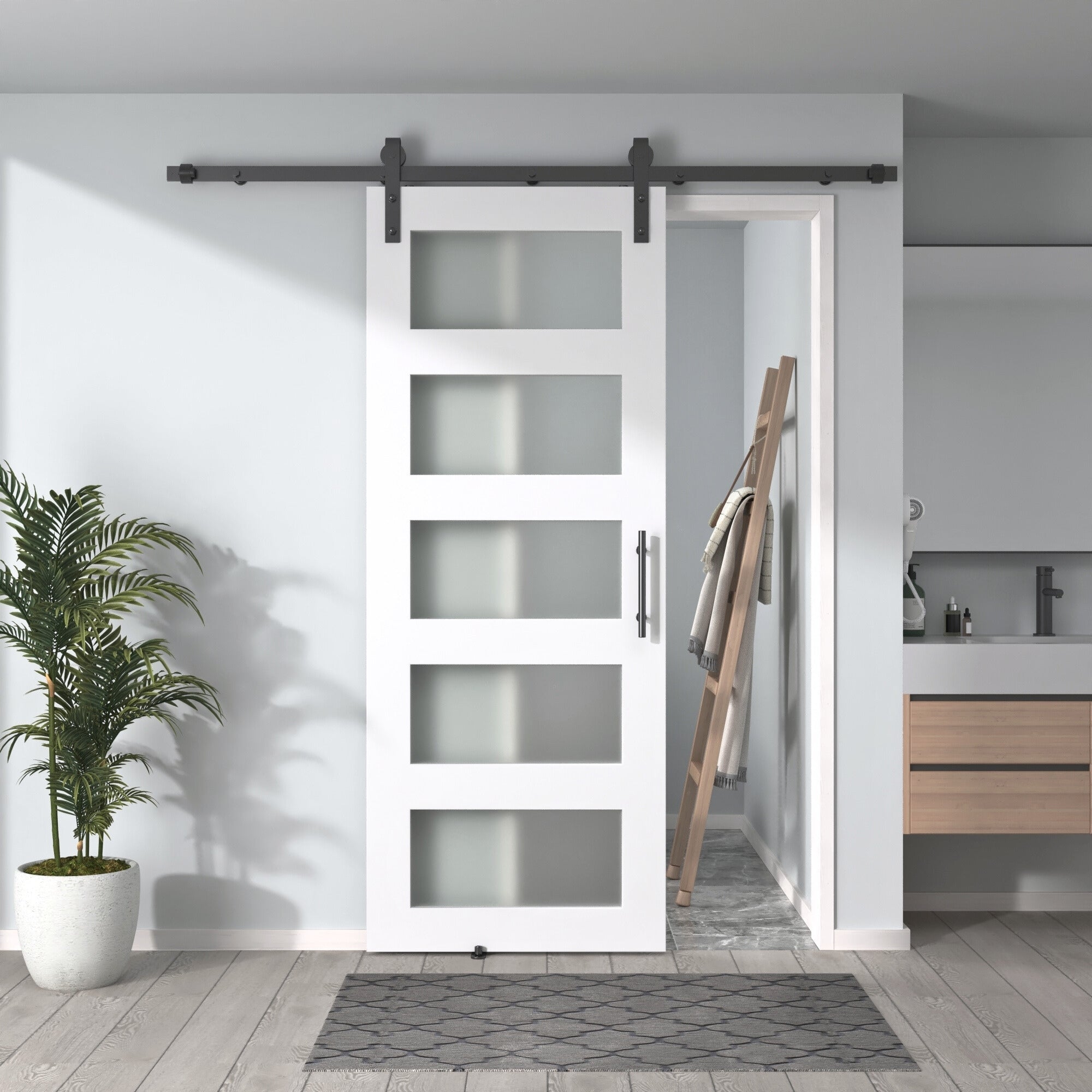MDF 24-in x 96-in Barn Doors at Lowes.com