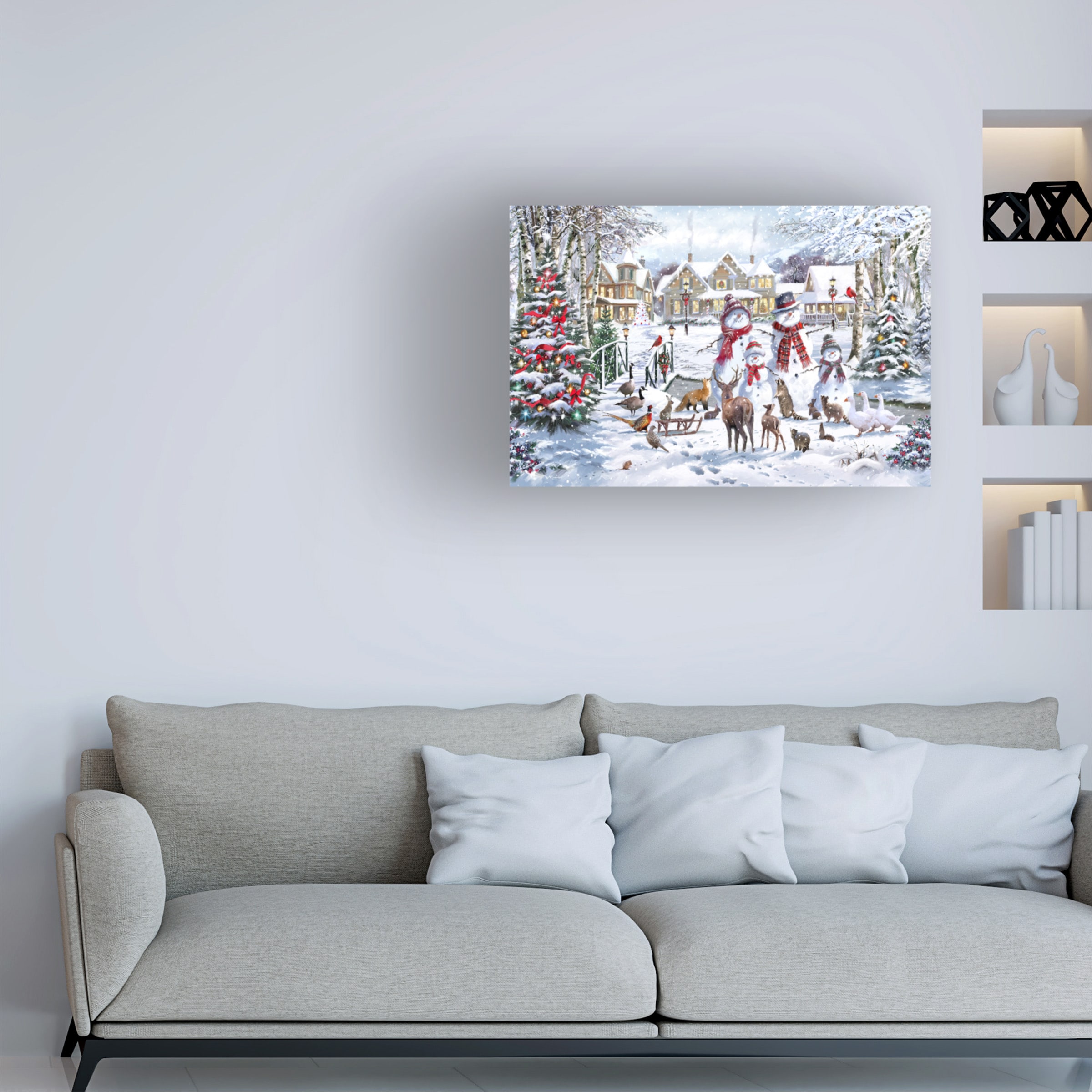 Trademark Fine Art The Macneil Studio 'Magic Of Christmas' Canvas Art ...