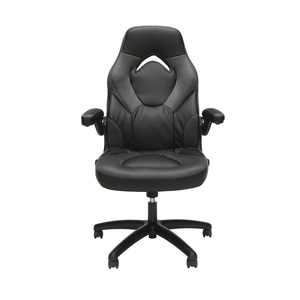 RESPAWN Office Chairs Adjustable Tilt Tension and Tilt Lock Gray in the ...