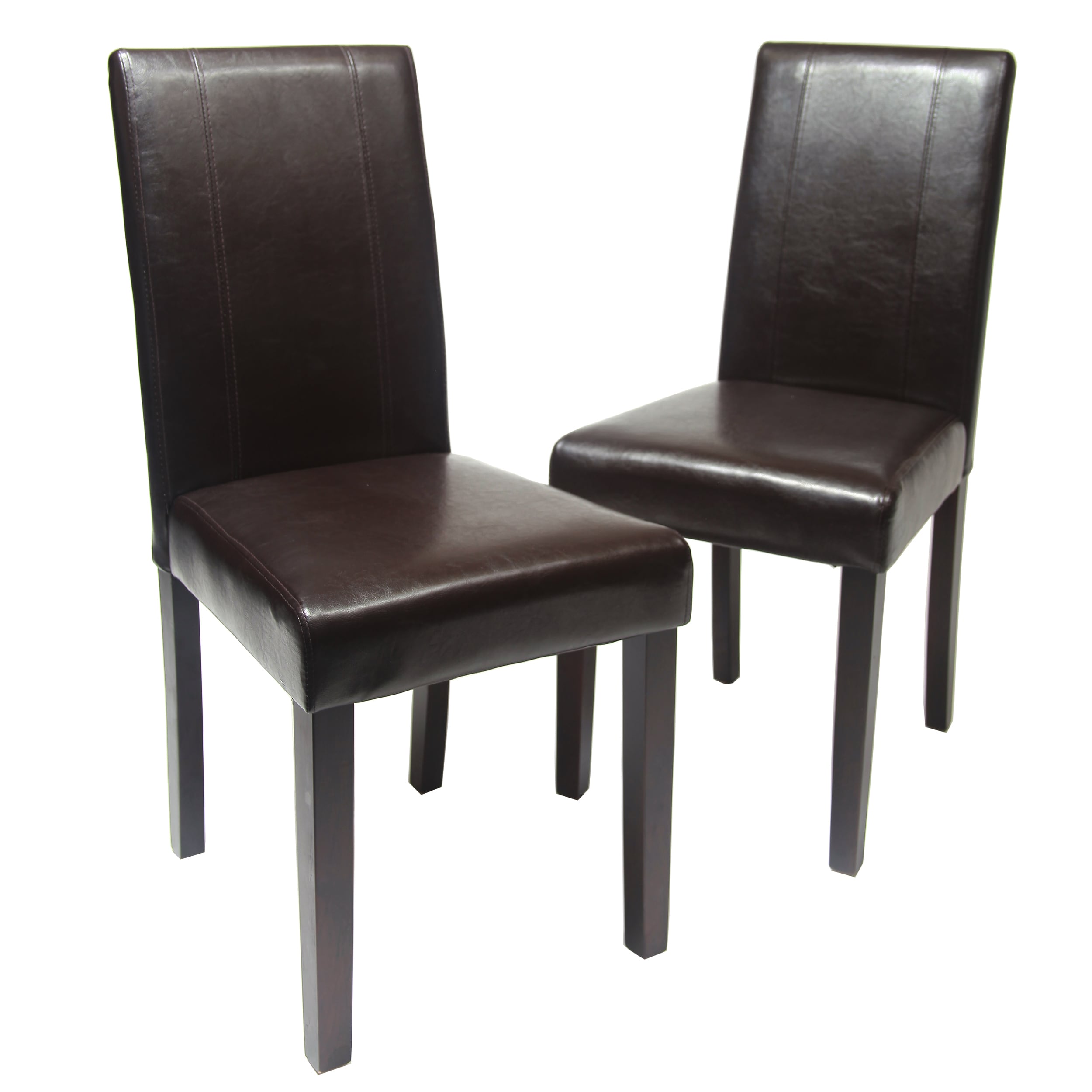 Roundhill Furniture Brown Dining Chairs at Lowes.com