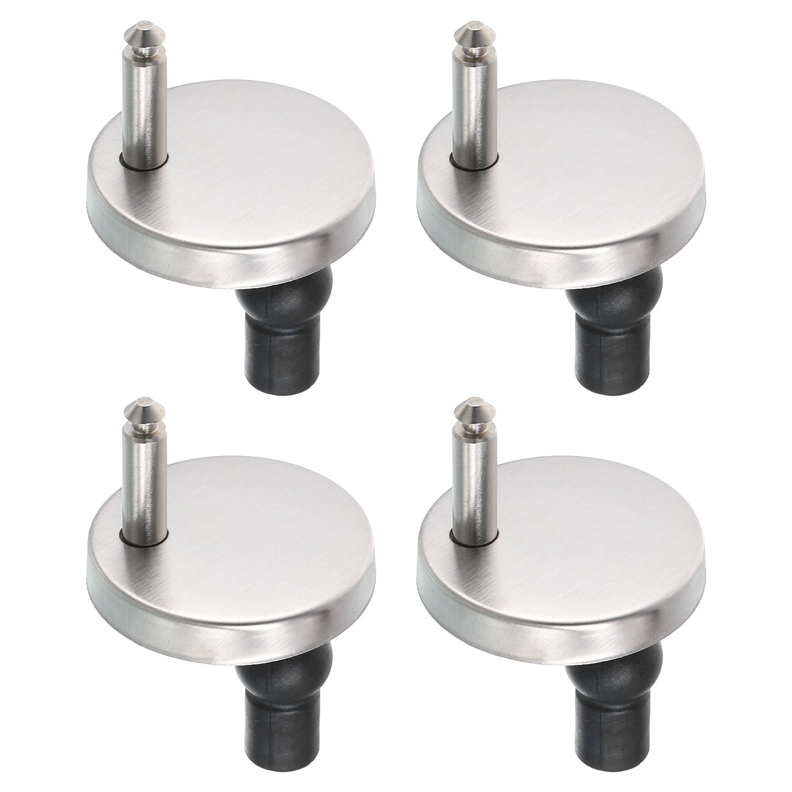 Unique Bargains 4pcs Toilet Seat Hinge Fixings Quick Release Top Fix ...