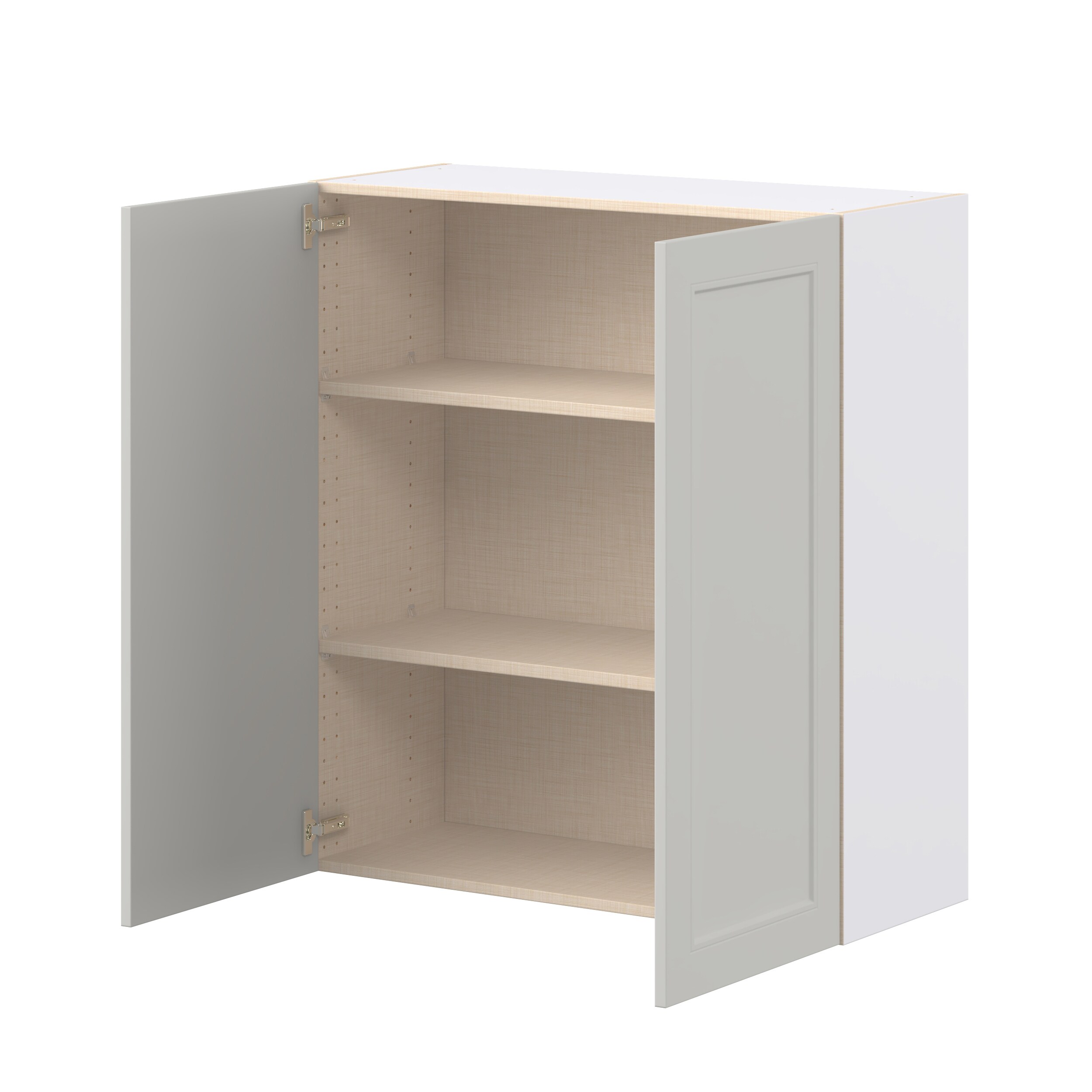 Hugo&Borg Belcourt 36-in W x 40-in H x 14.75-in D Painted Light Gray ...