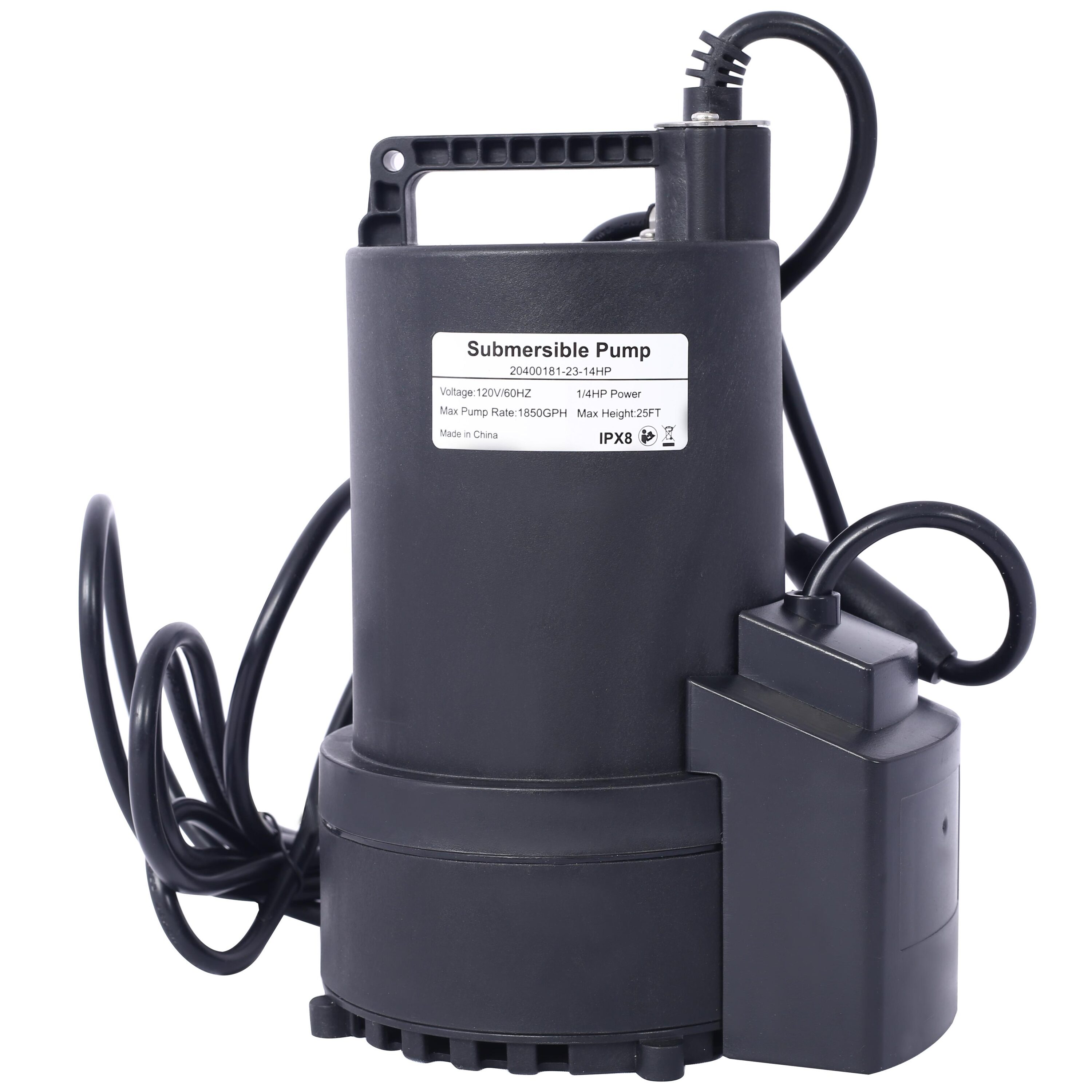 EXTRAUP 1/4-HP 120-Volt 30.83-GPM Plastic Pool Pump in the Water Pumps ...