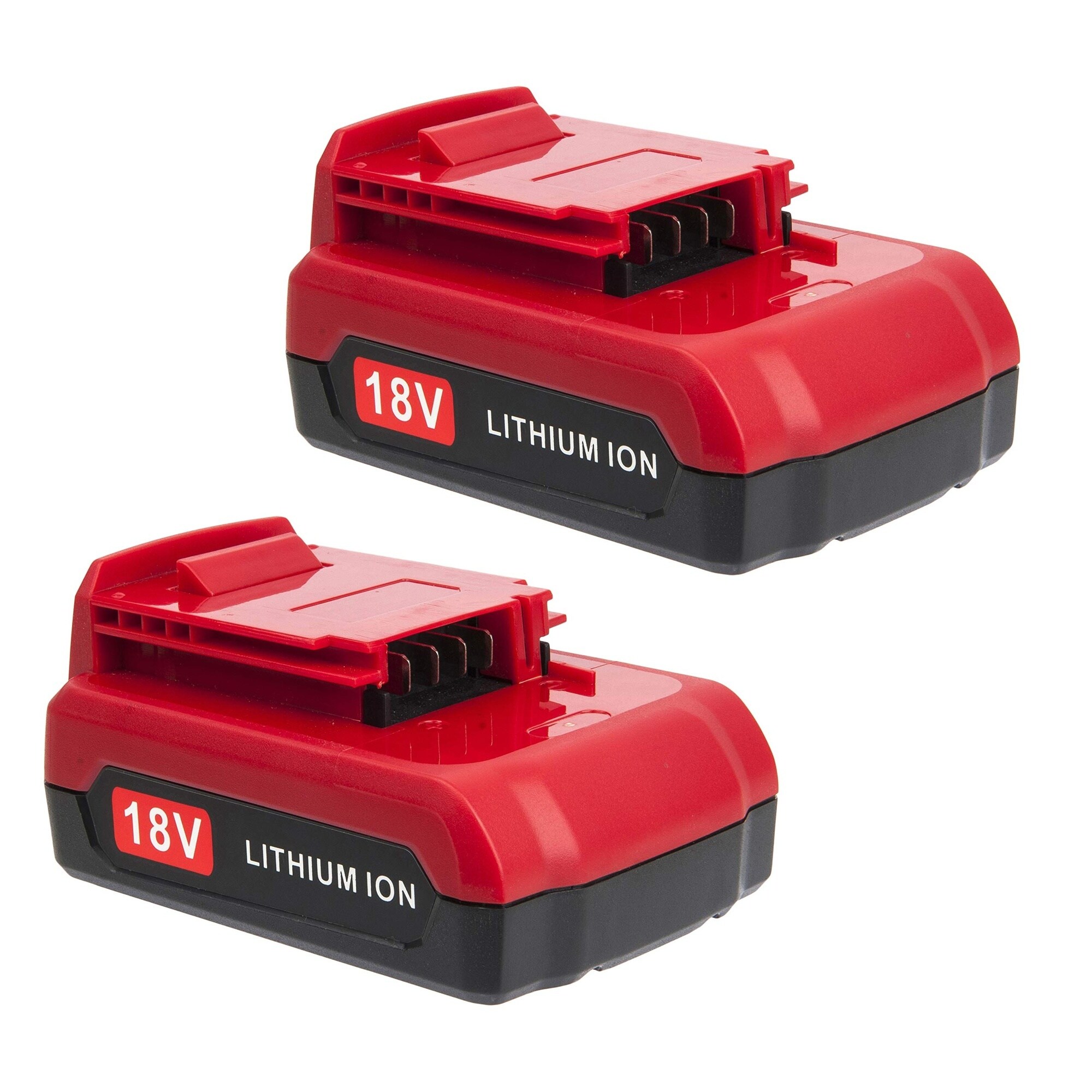 Justincity 2 pack 18 volt charger and tool power set for cordless tools ...