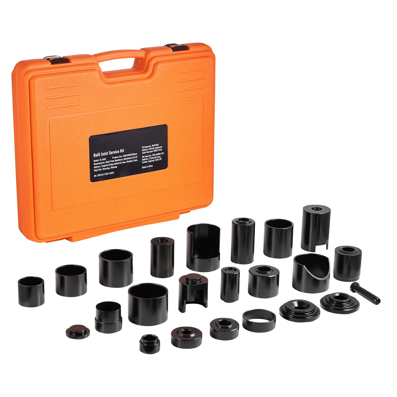 Loheer 25-Piece Heavy Duty C-Press Ball Joint Press Kit Universal ...
