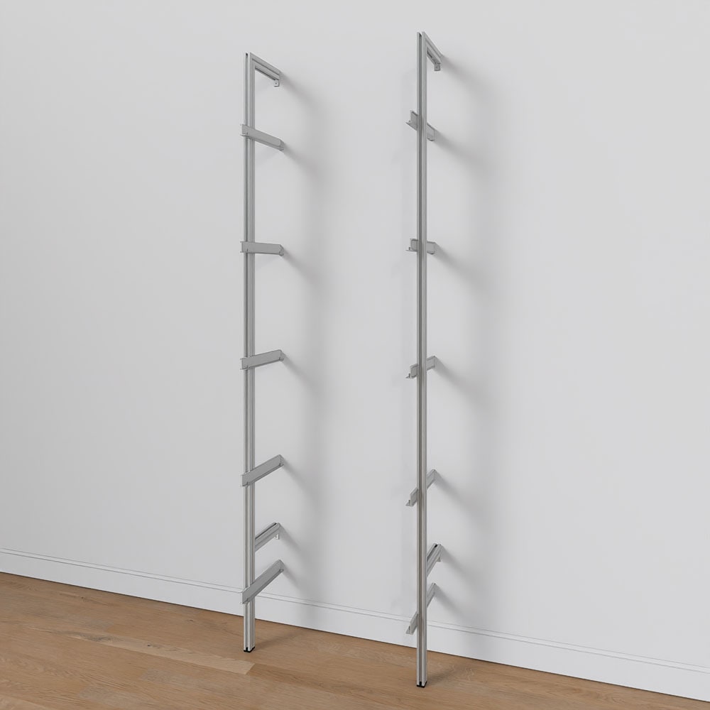Modern Shelving Modern Shelving Aluminaire - All Aluminum Shelving ...