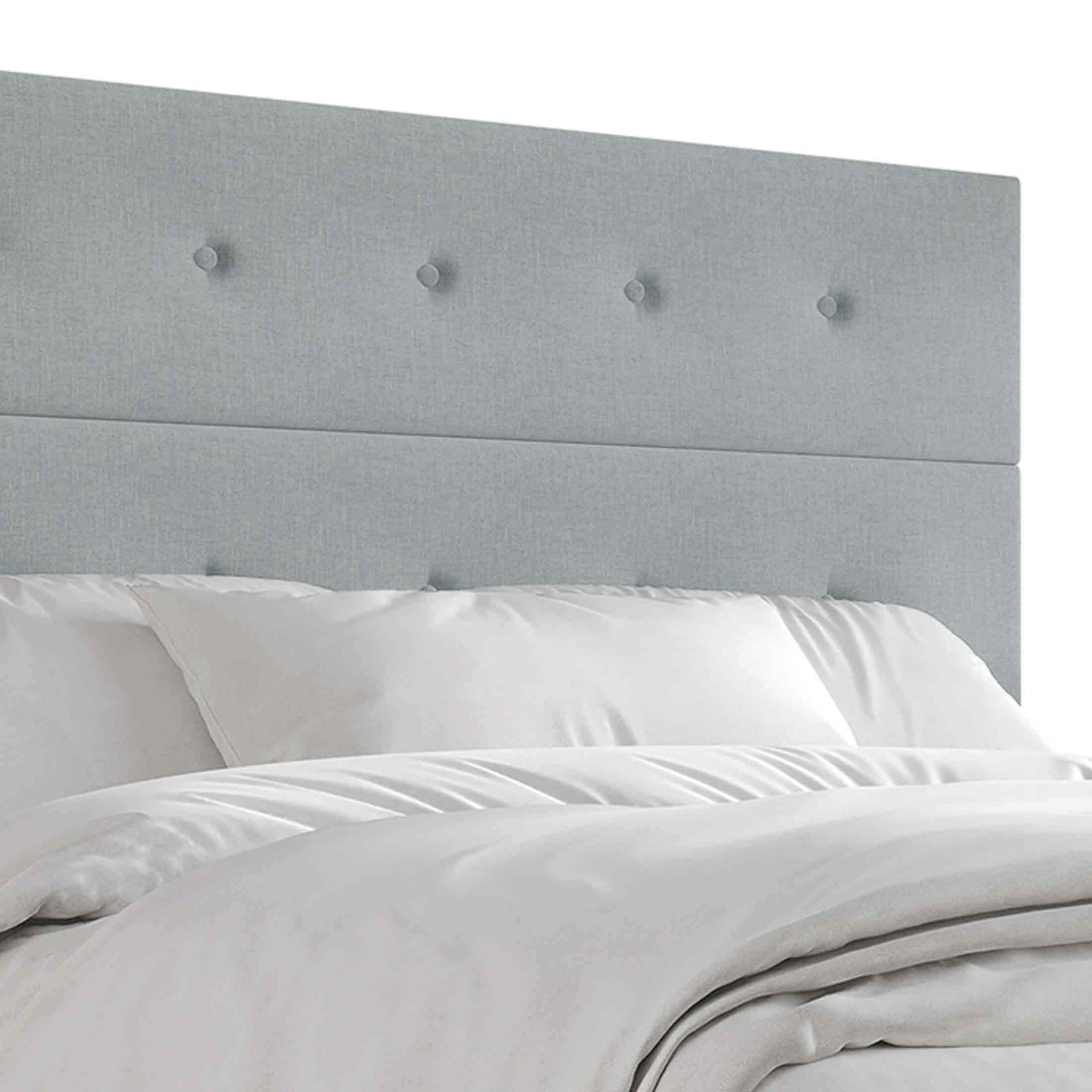 ChaletPosh Full Light Blue Wood Tufted with Headboard in the Beds ...