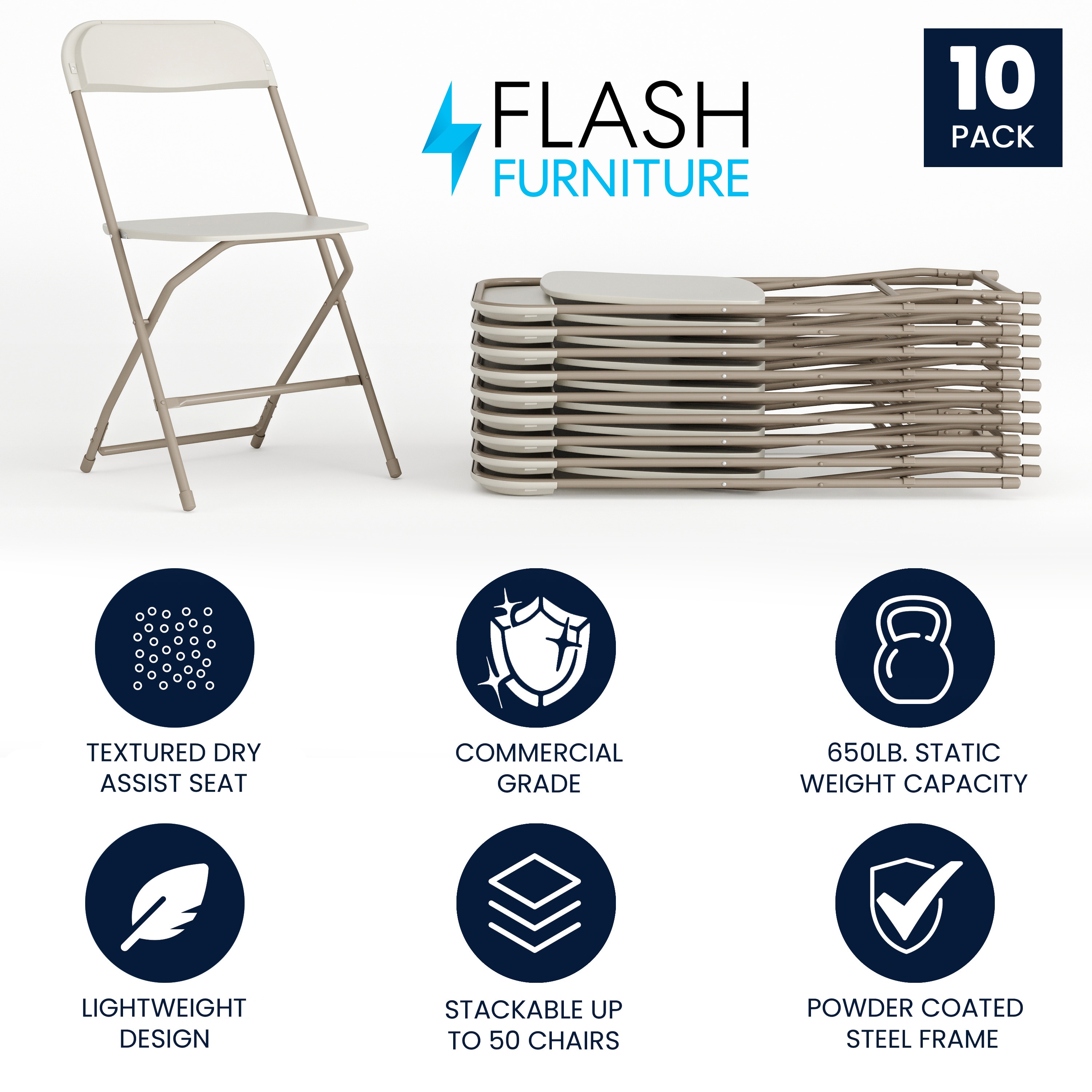 Folding chairs 10 pack store