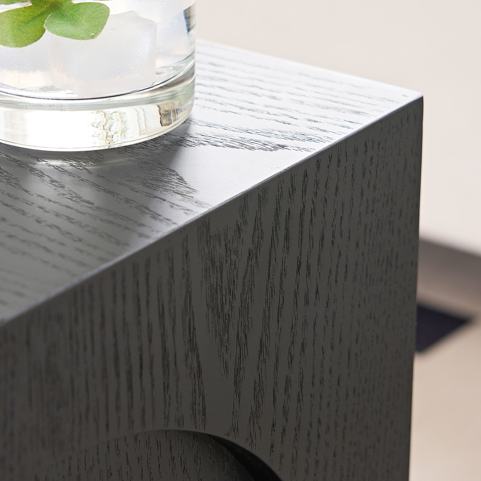 LUXEYARD 16 Inch Square Side Table Small Coffee Table Accent Table ...