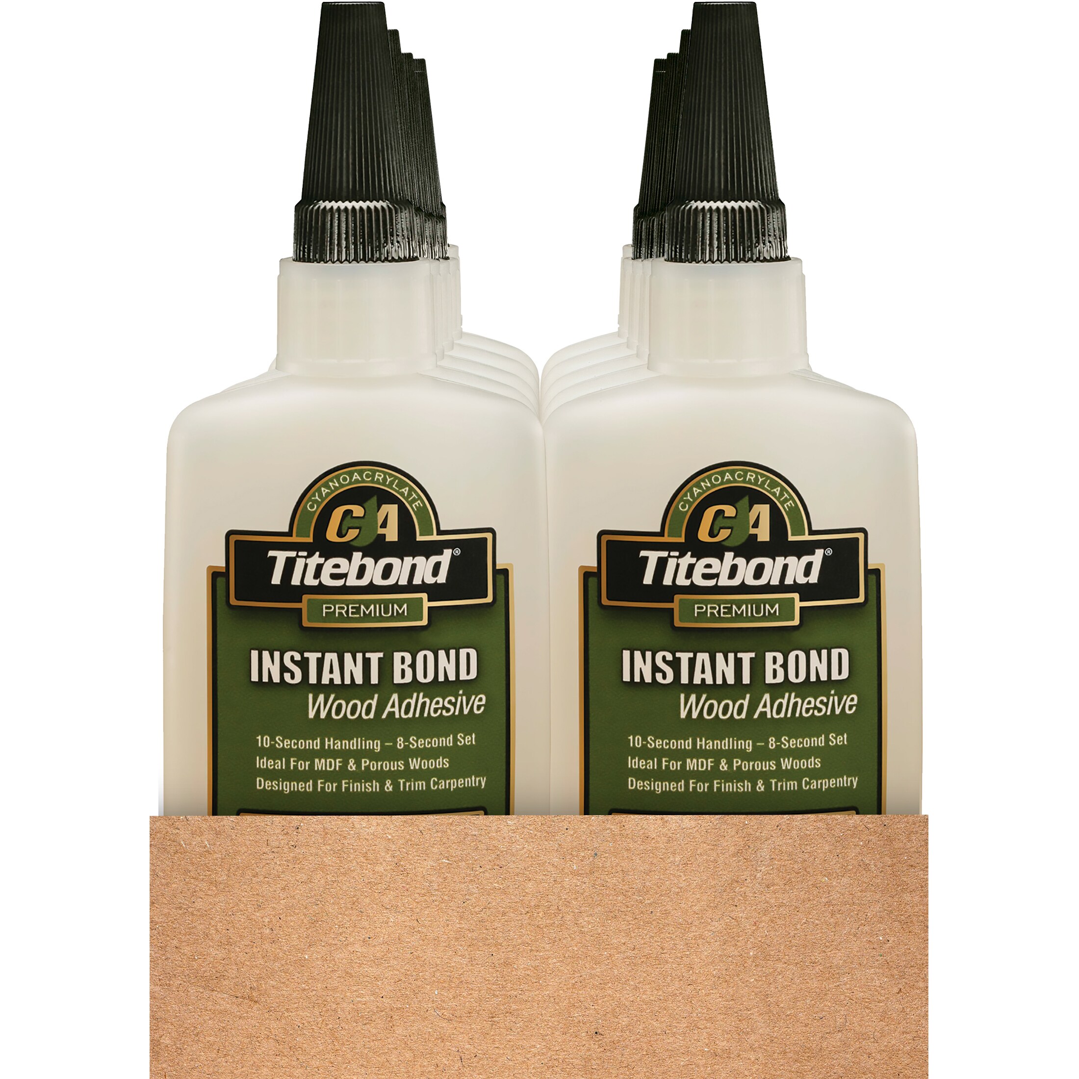 Titebond Instant Bond Clear, Quick Dry Interior/Exterior Wood Adhesive ...