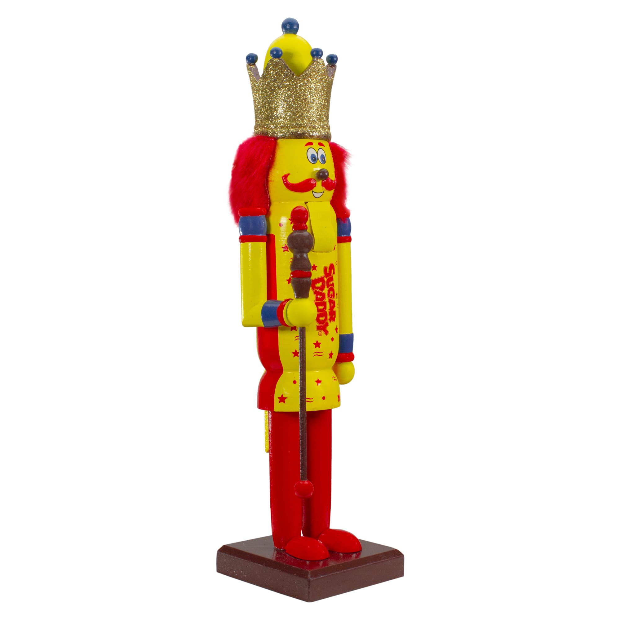 Northlight 14 inch Tootsie Roll Sugar Daddy Wooden Christmas Nutcracker ...