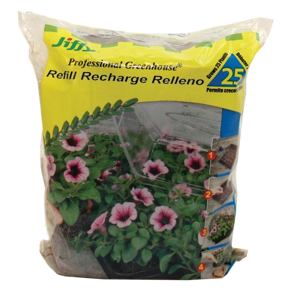 Jiffy Peat Pellets 2-inch Pack of 25 Seed Starting Pellets in the Plant ...