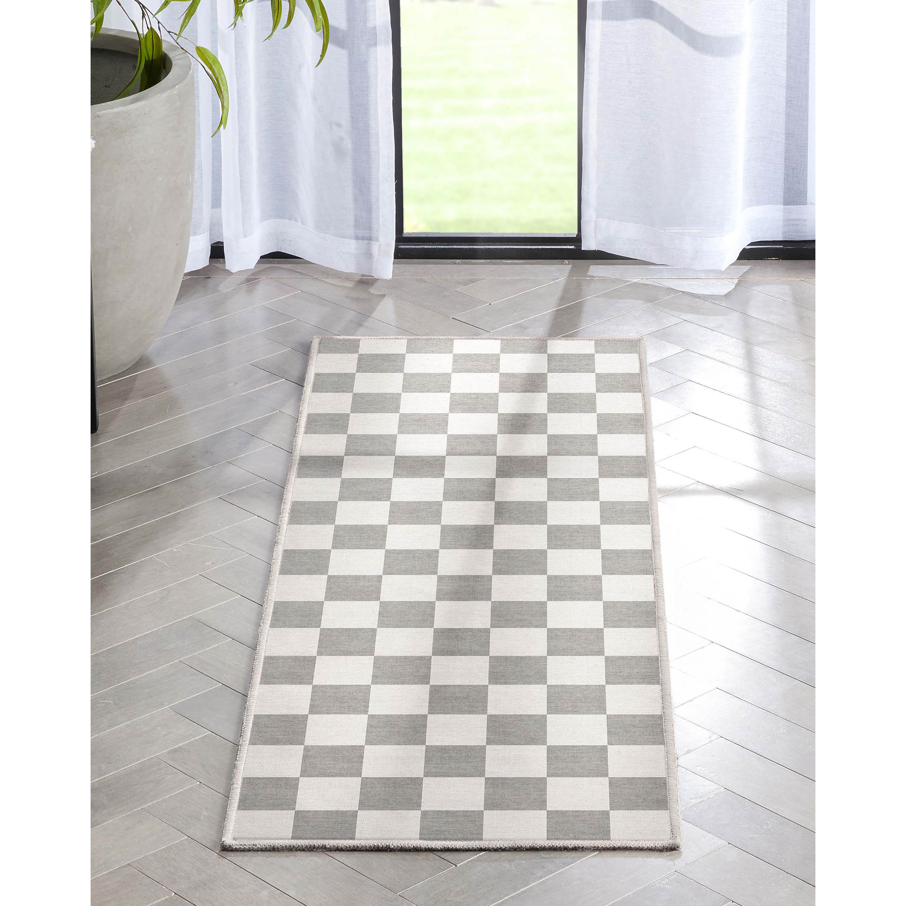 Well Woven Apollo 2 X 5 (ft) Beige Indoor Geometric Mid-century Modern ...