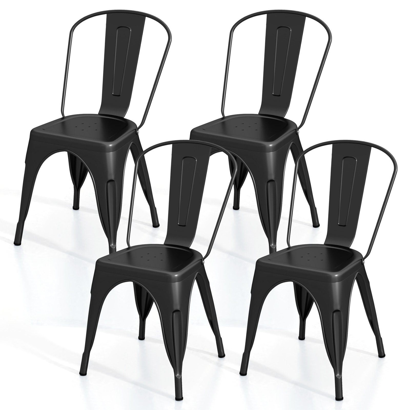 Metal Industrial Dining Chairs at Lowes.com