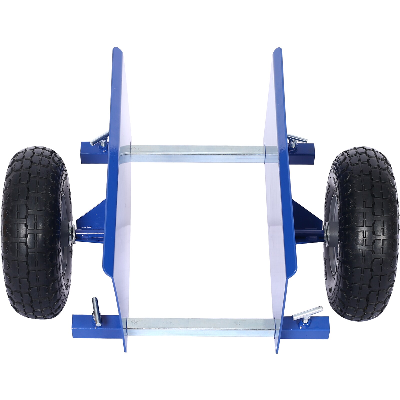 Tatayosi 600lb Panel Dolly 10in Pneumatic Wheels blue in the Hand ...
