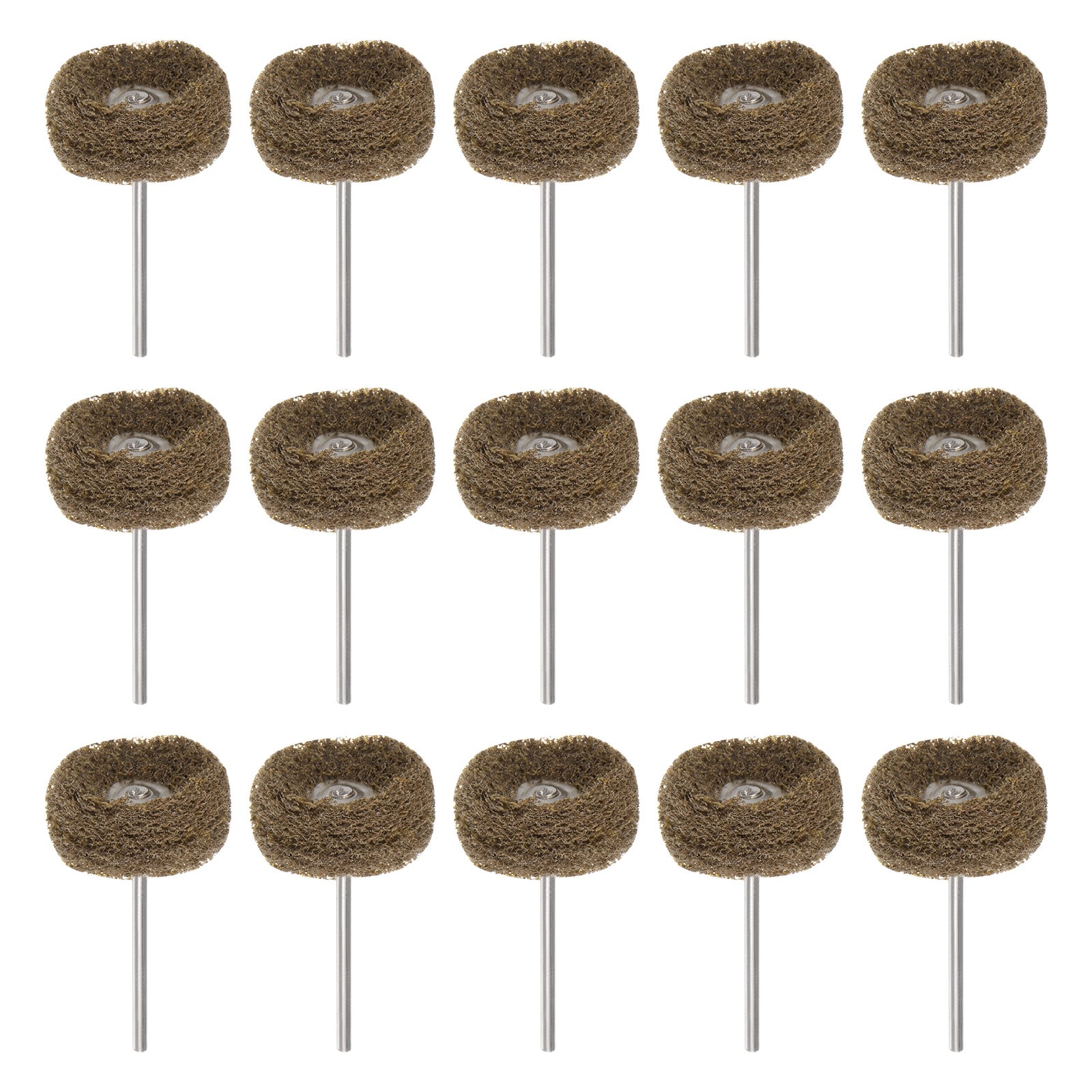 Unique Bargains 50pcs Abrasive Wheel 1 Inch 120 Grit 3/32 Inch Shank ...
