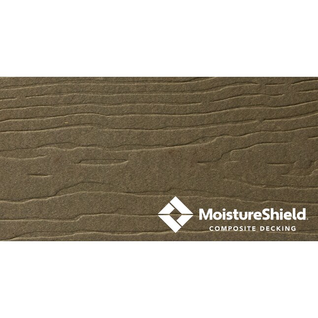 MoistureShield Vantage 1-in x 6-in x 12-ft Earthtone Grooved Composite ... MoistureShield Vantage 1-in x 6-in x 12-ft Earthtone Grooved Composite ...