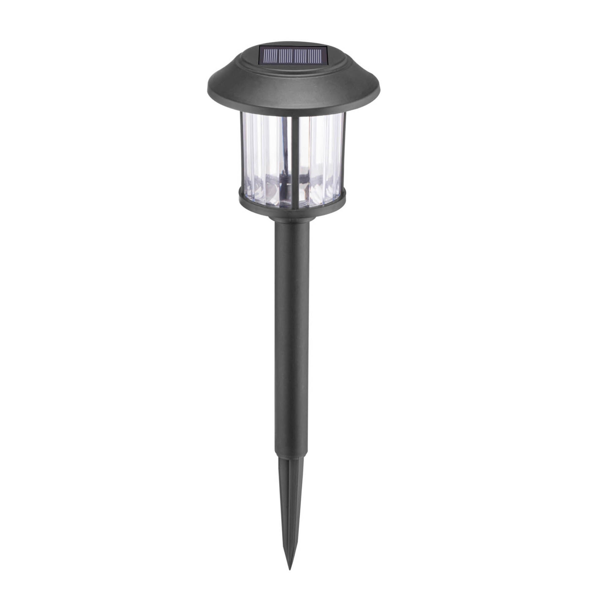 Harbor Breeze 6 -Pack 10 -Lumens Matte Black Solar LED Outdoor Path ...