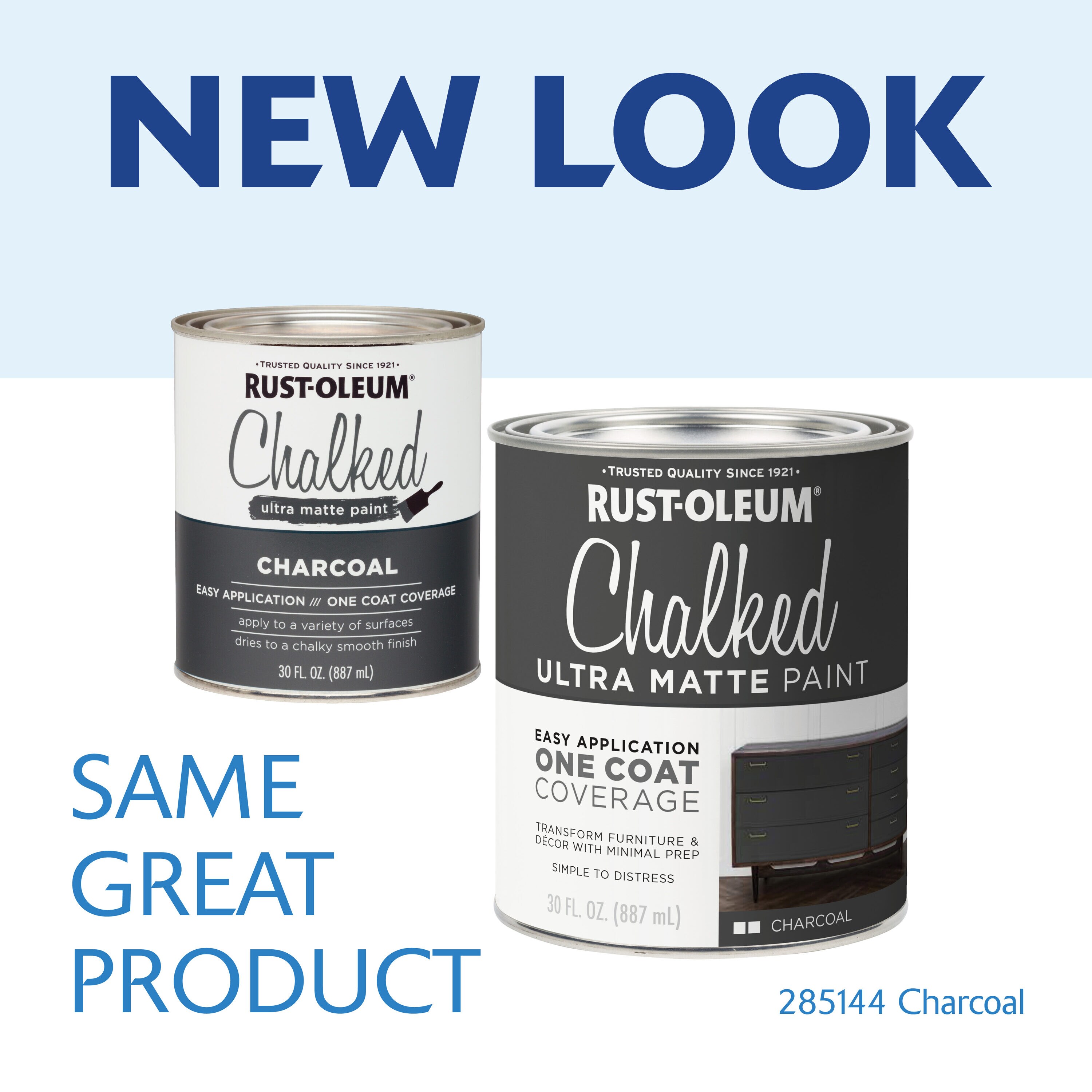 Rustoleum chalk paint charcoal store