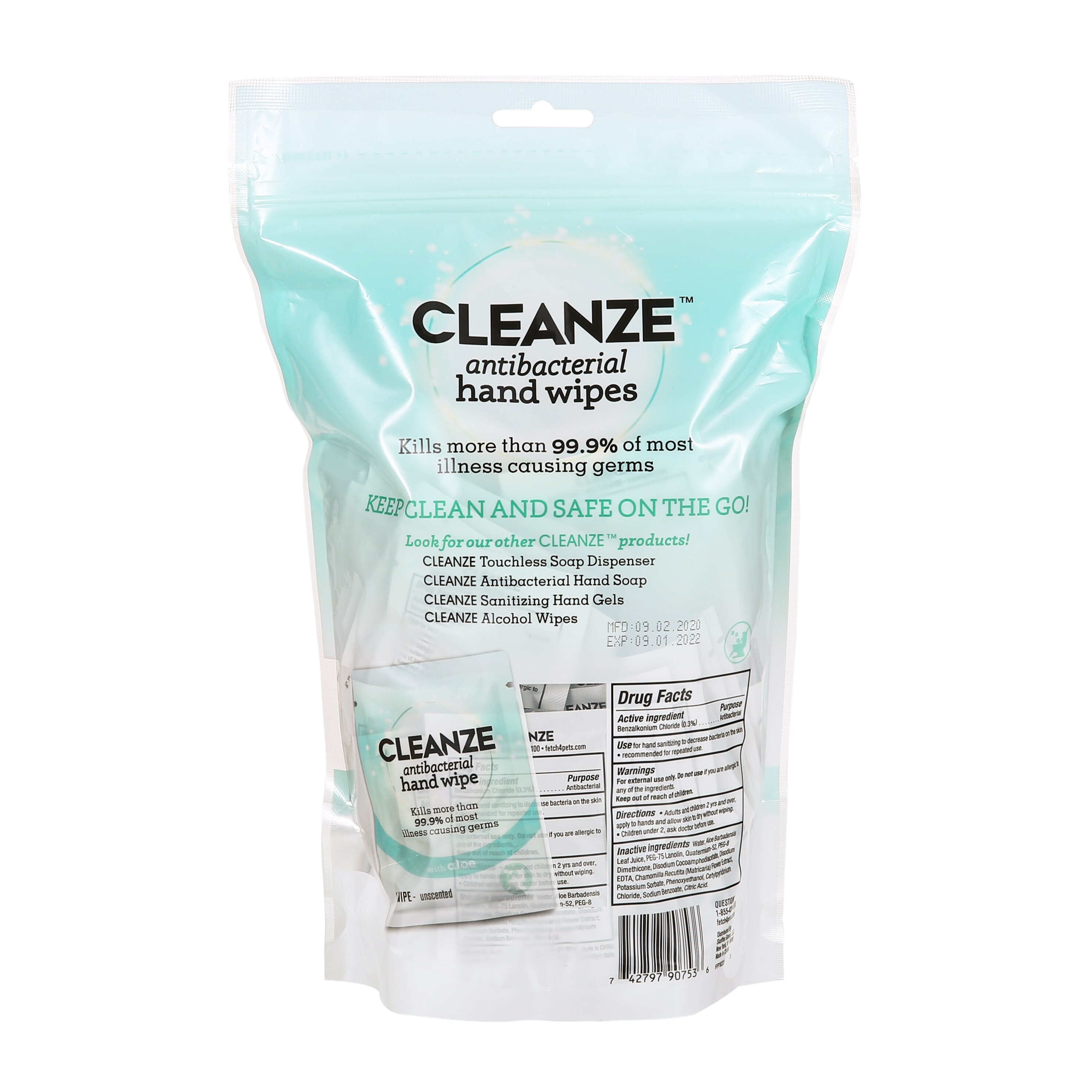 Cleanze 100-Count Hand Sanitizer Wipes FFP16223 at Lowes.com