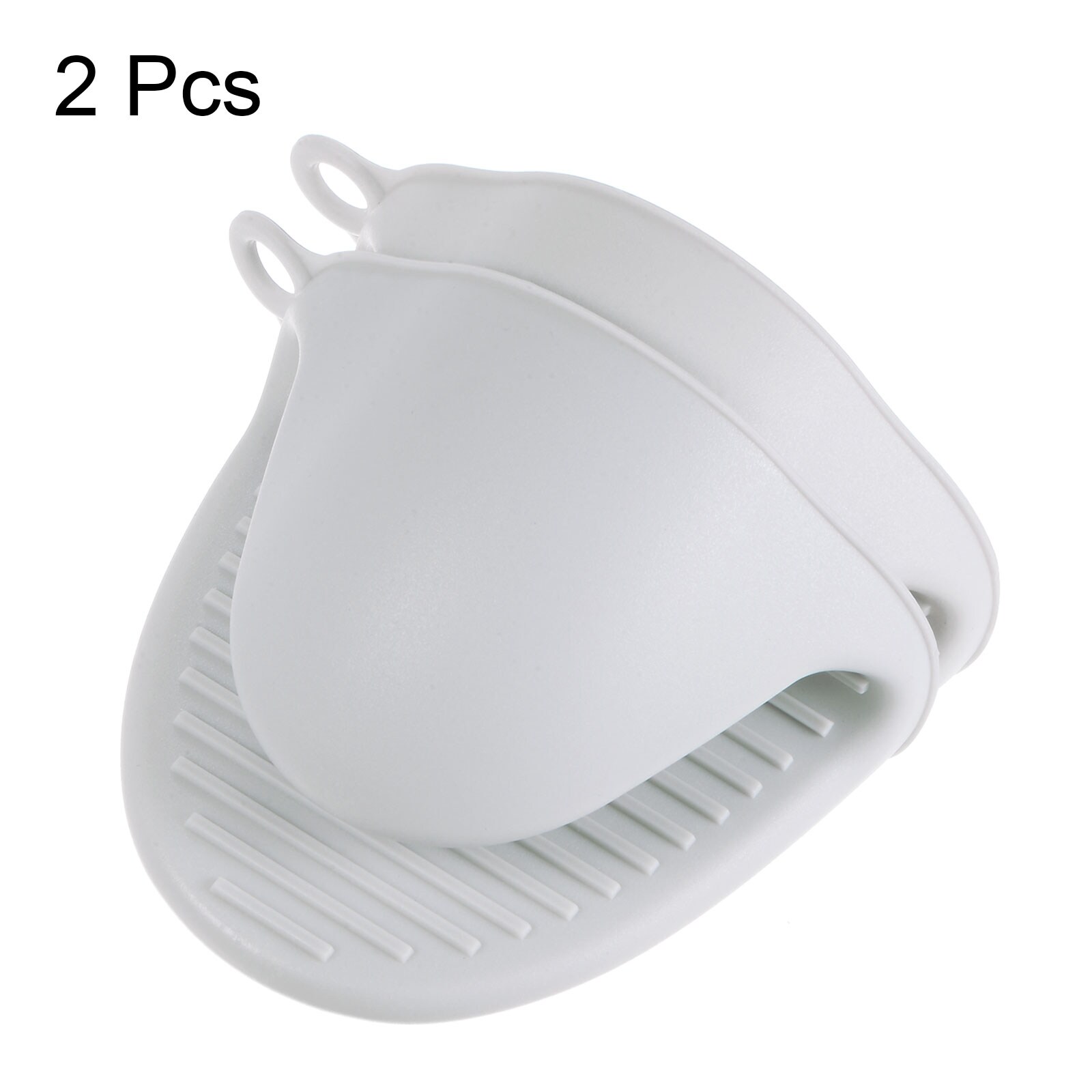 Harfington 2pcs Thickened Mini Oven Gloves Heat Resistant Silicone Oven ...